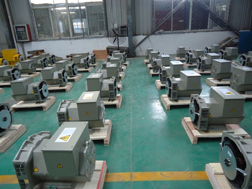 Synchronous Single Phase AC Power Generator Head 42kw / 42kva 2 / 3 Pitch