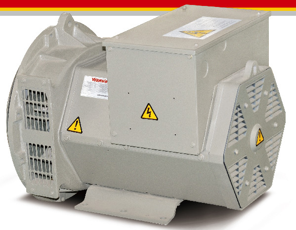 AVR SX460 16kw / 20kva Three Phase Brushless Alternator For Generator Set
